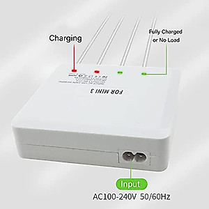 Drone Battery Charger, 8.5V 2.0A Output Portable 2 Modes Plastic Casing Safe Drone Battery Charging Hub for Mini 3 Pro (US Plug)