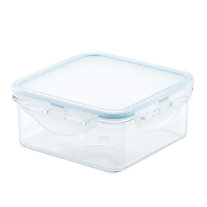 LOCK & LOCK Purely Better Tritan Container/Square Food Storage Bin, 20 Ounce, Clear