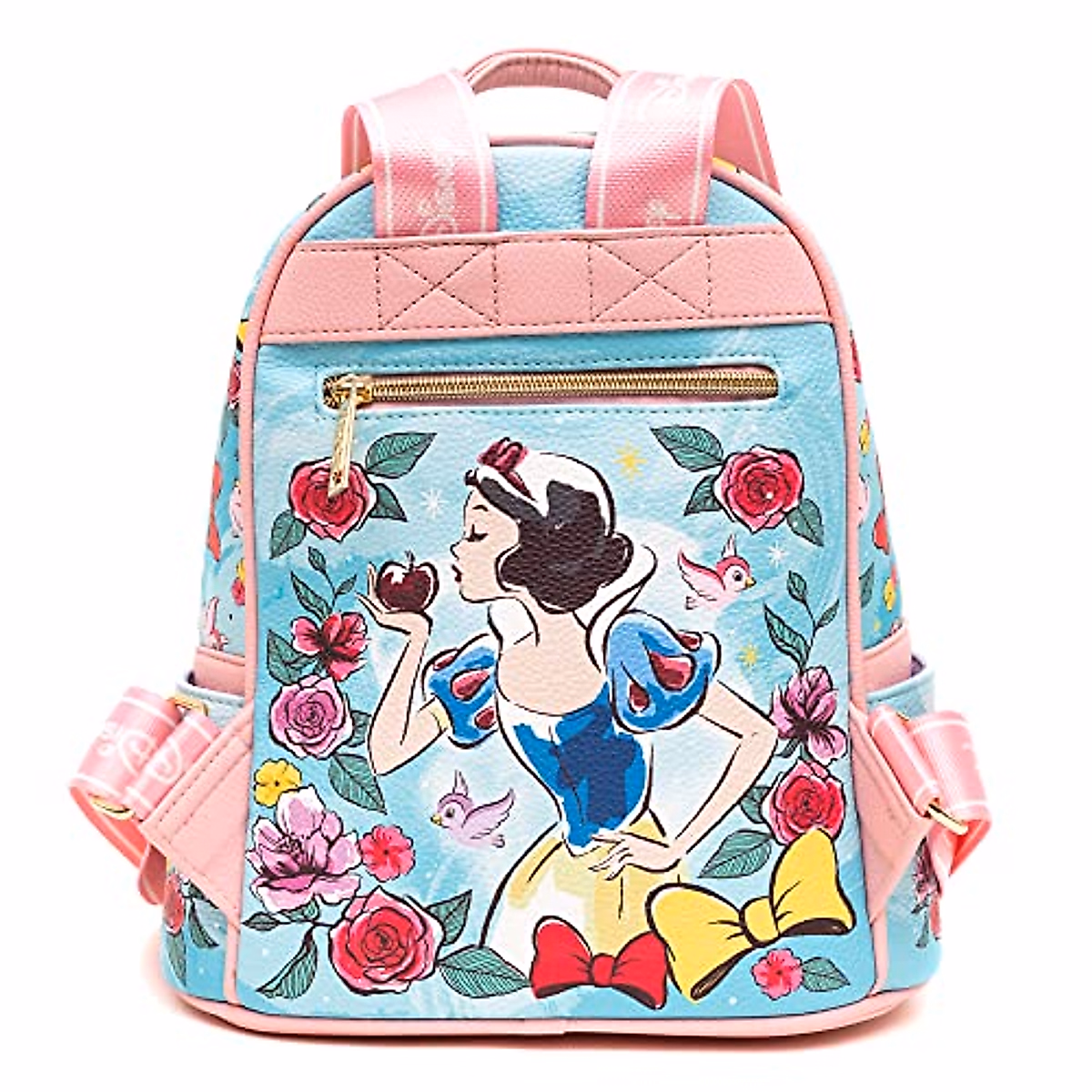 Wondapop Snow White 11" Vegan Leather Fashion Mini Backpack