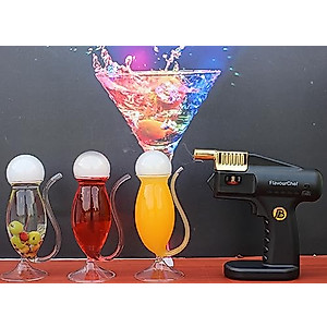 Smoke Generator Tool, Handheld Smoked Bubble Gun, No Open Flame Required, Smoking Gun, Kitchen Food Smoker, multi-colored