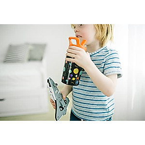 Simple Modern Kids Water Bottle with Straw Lid | Insulated Stainless Steel Reusable Tumbler for Toddlers, Girls, Boys | Summit Collection | 10oz, Unicorn Rainbows