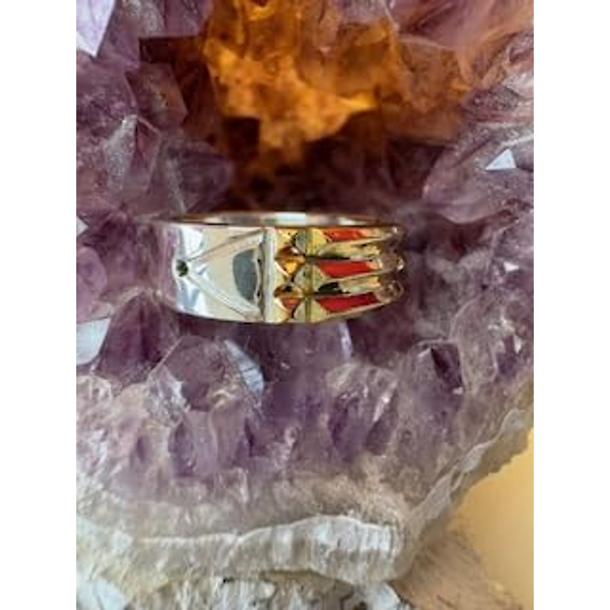 Anillo Atlante (Atlantis Ring) 970 Silver/Plata 6mm Wide 2mm Thick (5)