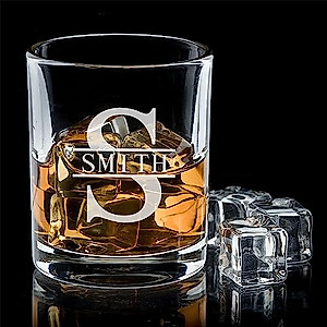 Scales of Justice Custom Decanter Set with Rocks Glasses (Personalized Product)