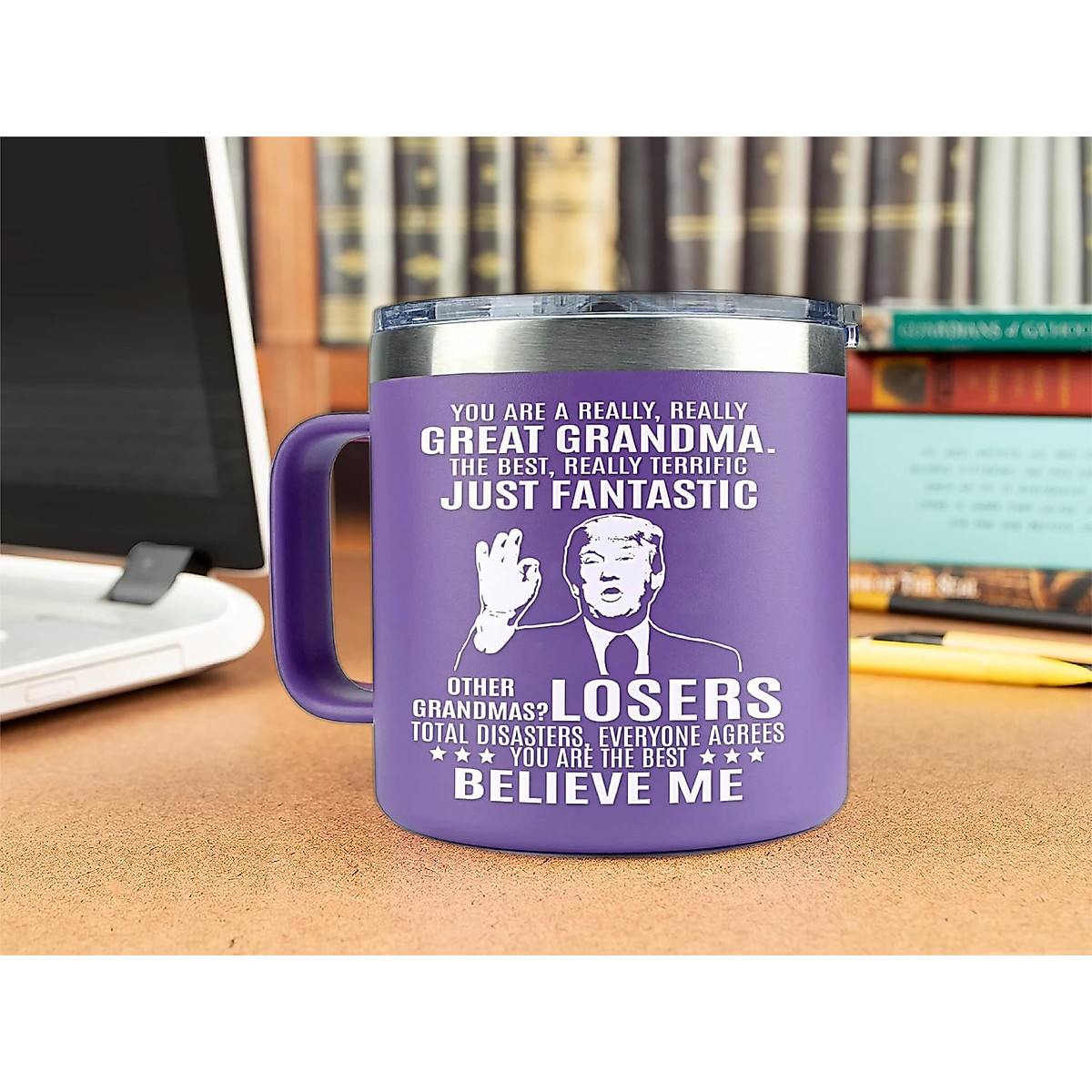 Edizzone Grandma Funny Mug - Grandma Gifts - Grandma Birthday Gifts - Gifts for Grandmother for Christmas - Gigi Gifts for Grandma From Granddaughter Grandson - Mothers Day Gifts for Grandma