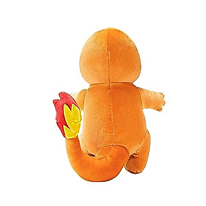 Pokemon Charmander Select Velvet Plush - 8-Inch Charmander Plush with Unique Velvet Fabric and Authentic Details