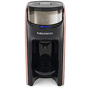 New and Improved Baby Brezza Formula Pro Advanced Formula Dispenser Machine - Automatically Mix a Warm Formula Bottle Instantly - Easily Make Bottle with Automatic Powder Blending, Rose Gold