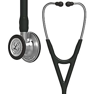 3M Littmann Stethoscope, Cardiology IV, Black Tube, Stainless Steel Chestpiece, 27 Inch, 6152