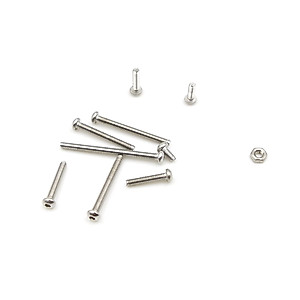 HVAZI Metric M2 Stainless Steel Button Head Socket Cap Screws Nuts Assortment Kit