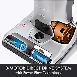 Kenmore Floor Care Elite Upright Bagged Vacuum, 26 pounds, Silver