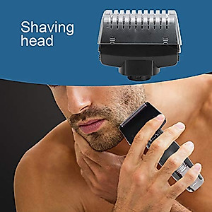 Dioche Electric Hair Clipper, USB Rechargeable Beard Trimmer Shaver, Cordless Trimmer for Men, Fast Cutting, R Shaped Cutter Head, 600mAh Battery, 85 min Use Time, 2h Charging Time