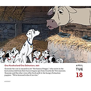 Disney A Year of Animation: 2023 Daily Calendar