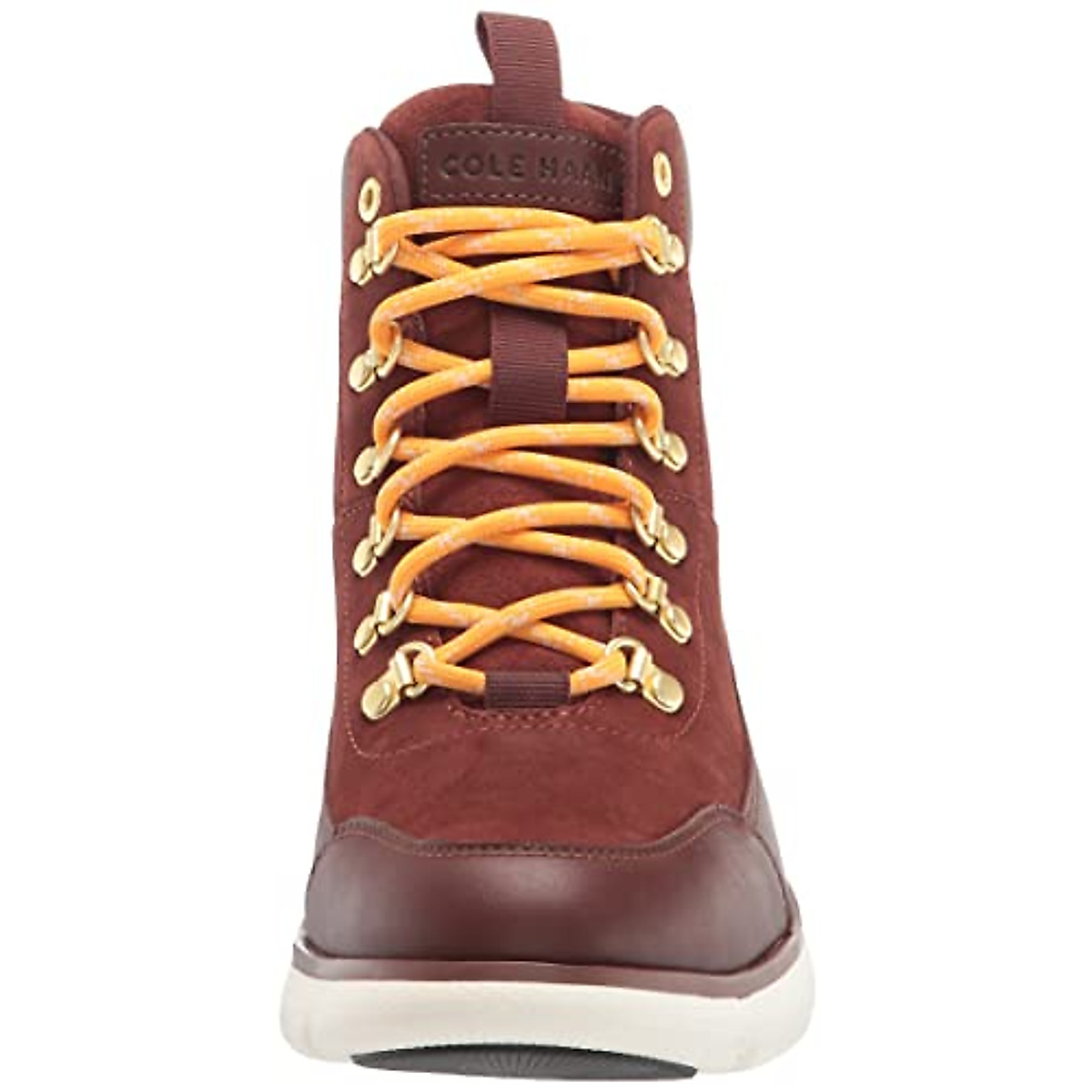 Cole Haan Women's Zerogrand Omni Hiker Boot Hiking, CH Hickory Suede/HIKROY Embossed Crocodile/Ivory Outsole, 9