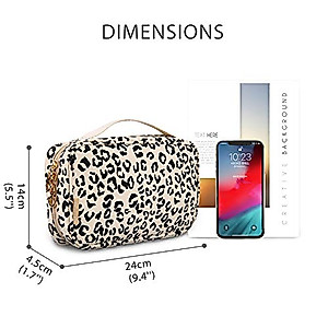 MIZATTO Travel Jewelry Organizer, Medium Jewelry Storage Bag for Necklaces, Earrings, Rings and Bracelets