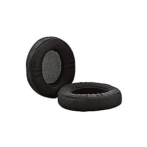 Dekoni Replacement for Audeze Mobius and Penrose Earpads, Gaming Headset Foam Pads, Black, 1 Pair (Choice Suede)