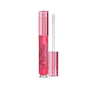 Too Faced Lip Injection Maximum Plump Extra Strength Lip Plumper Gloss .14 oz. (Yummy Bear)