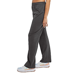 Champion, Lightweight Lounge, Comfortable Jersey Pants for Women, 31.5" (Plus Size Available), Granite Heather, Medium
