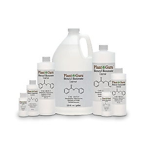 Benzyl Benzoate USP Grade Liquid 4 fl. oz. - Great for Fragrance/Aroma Compounds, Cosmetics, Hair & Scalp Products.