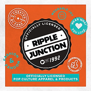 Ripple Junction One Piece Adult Unisex Brook World Tour Light Weight 100% Cotton Crew T-Shirt Large Black