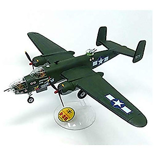 Atlantis B-25 Mitchell WWII Bomber Plastic Model Kit 1/64 Toy and Hobby