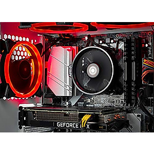 SkyTech Archangel 3.0 Gaming Computer PC Desktop - Ryzen 7 3700X 8-Core 3.6GHz, RTX 3060 12GB, 1TB SSD, 16GB DDR4 3200, RGB Fans, AC WiFi, 600W Gold PSU, Windows 11 Home 64-bit, White