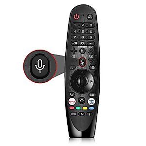 AN-MR19BA MR20GA AKB75855501 AKB75635305 Voice Magic-Remote-Control Replacement for LG-Smart-TV-Remote,with Voice Recognition and Pointer Function for LG OLED UHD QNED NanoCell 4K 8K Models