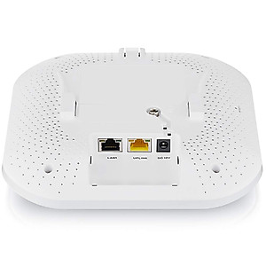 Zyxel True WiFi 6 AX3000 Multi-Gigabit Business Access Point | 2.5G Uplink & 1 GbE Passthrough | Mesh, Seamless Roaming, Captive Portal | Hybrid Cloud | POE+ Support | AC Adapter Included | NWA210AX
