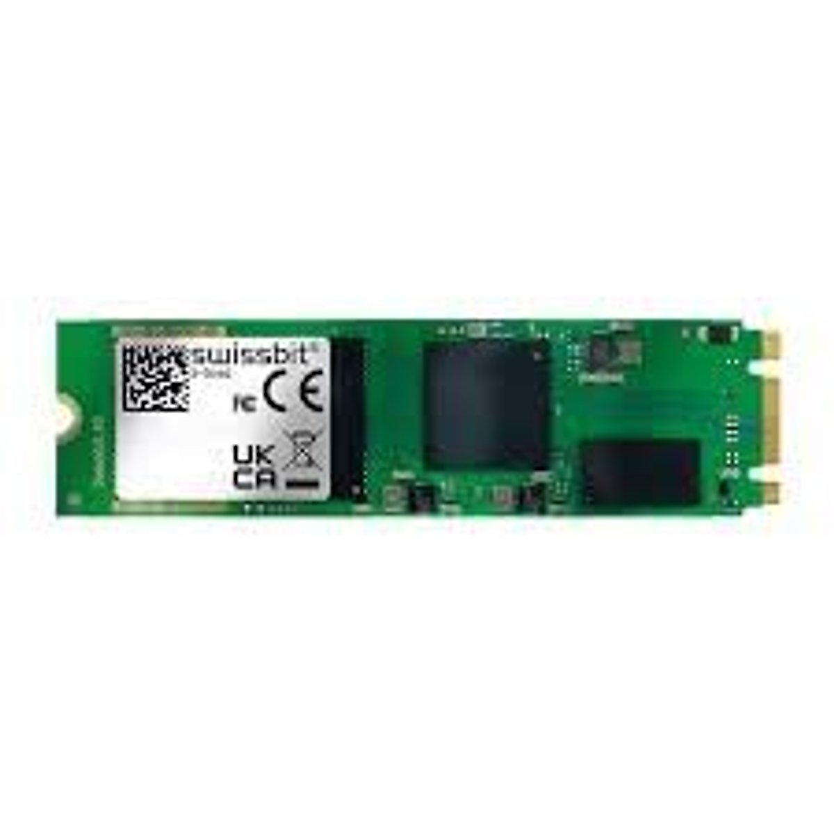 Swissbit SFSA160GM2AK2TO-I-8C-52P-STD, Solid State Drive, 160GB, 3.3V, M.2 SATA SSD, X-76m2 2280, TLC 3D, -40/85°C