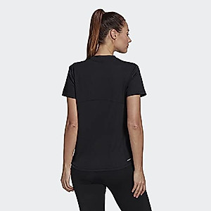 adidas womens Small Logo Tee Black/White Medium
