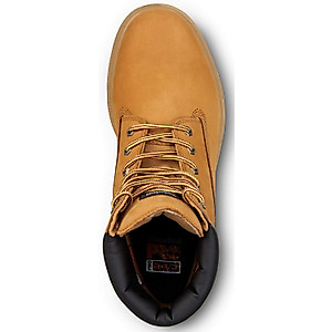 Timberland PRO 6IN Direct Attach Men's, Wheat, Soft Toe, MaxTrax Slip Resistant, WP/Insulated Boot (12.0 W)