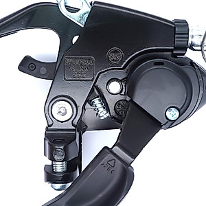 Hycline Bike Shifter ST-EF500,7 Speed Right Brake Lever with Inner Cables,Ergonomic Handle for MTB