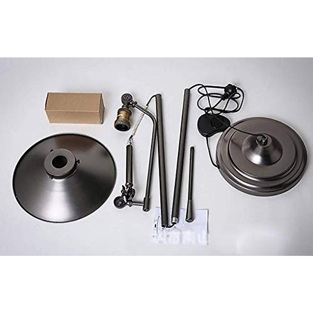 TANGIST Nordic Home Floor Light- Industrial Wind Floor Lamp/Retro Nostalgic Warehouse Study Room Living Room Bedroom Creative Long Arm Fishing Floor Lamp Floor Uplighter Modern Style Home Decoration