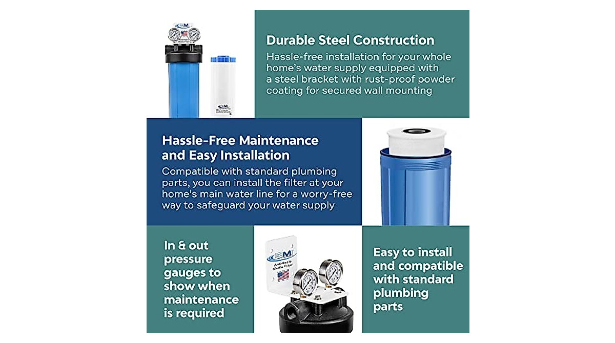 Anti-Scale Water Filter System for Tankless Heaters | No-Scale Filter