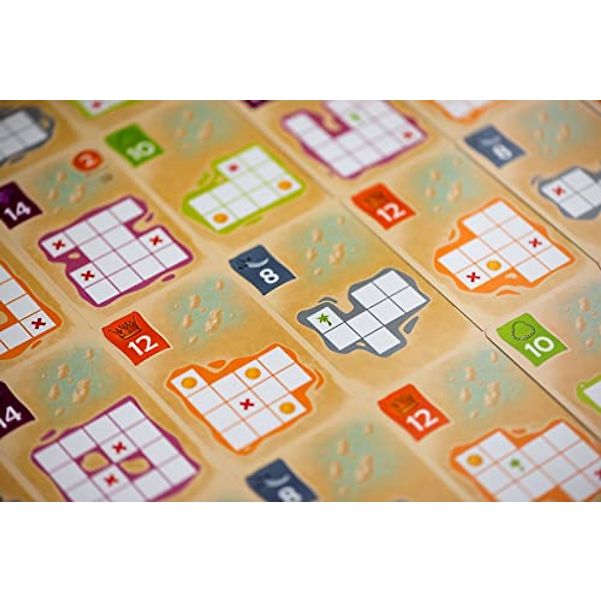 Pandasaurus Games Silver and Gold Card Game | Flip and Write Strategy Game | Fun Treasure Hunt Adventure Game for Adults and Kids | Ages 8+ | 2-4 Players | Average Playtime 20 Minutes | Made