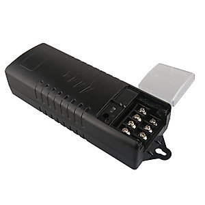 EVERSECU 4 Channel CCTV Camera Power Supply 5 Amp Distribution Power Supply 90V-264VAC Input to 12V-13.8VDC Output Security Camera Power Adapter with PTC Fuse