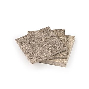 The Felt Store F-3 Industrial Felt Square Sample Bags 3 inch x 3 inch Felt Material in 1/8", 1/4", 1/2" Thickness – 3 Pcs