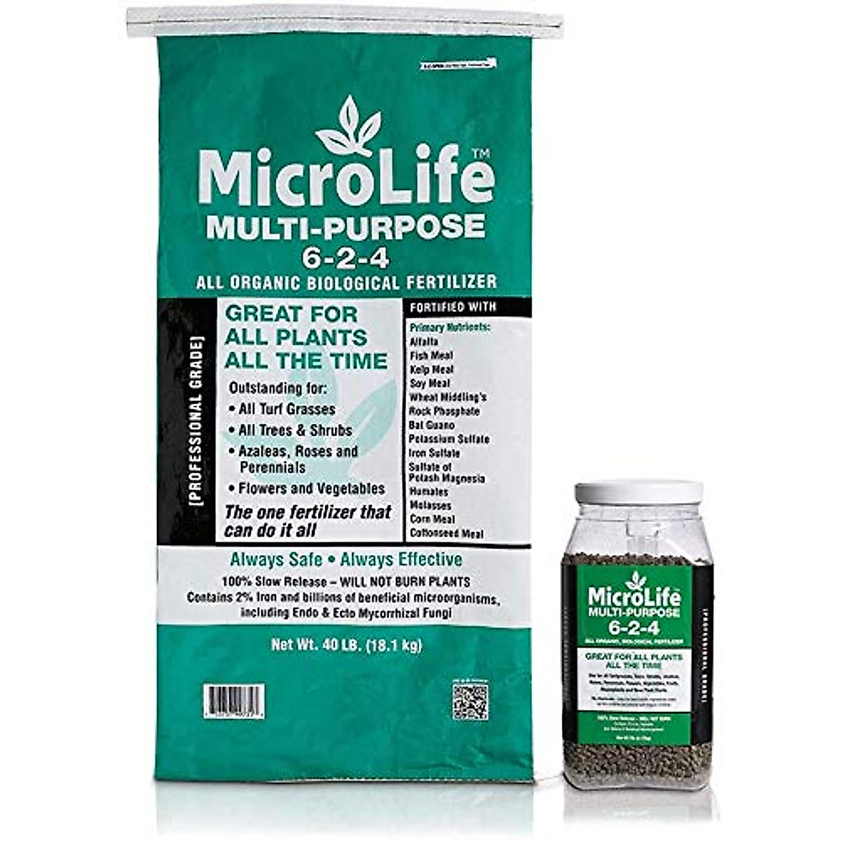MicroLife Multi-Purpose (6-2-4) Professional Grade Granular Organic ...