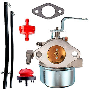 Jinerdony 640152 640152A Carburetor Kit for Tecumseh HM80 HM90 HM100 HM100-159409P HM80-155638S HM100-159402P Oregon 50-655 Rotary 13154 LH318XA LH358EA Snowblower Engines