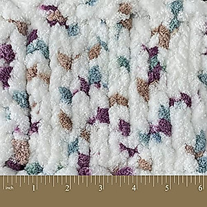 Crafted By Catherine Spot On Chenille Yarn - 2 Pack (56 Yards Each Skein), Tan, Gauge 6 Super Bulky