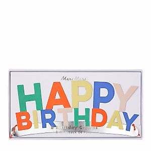 Meri Meri Happy Birthday Party Crowns (Pack of 8)