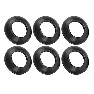 Winding Check Ring, 60PCS Fishing Rod Trim Ring Fishing Rod Building Silicone Elastic Winding Check Dress Ring Fishing Reel Care Accessories(11MM)