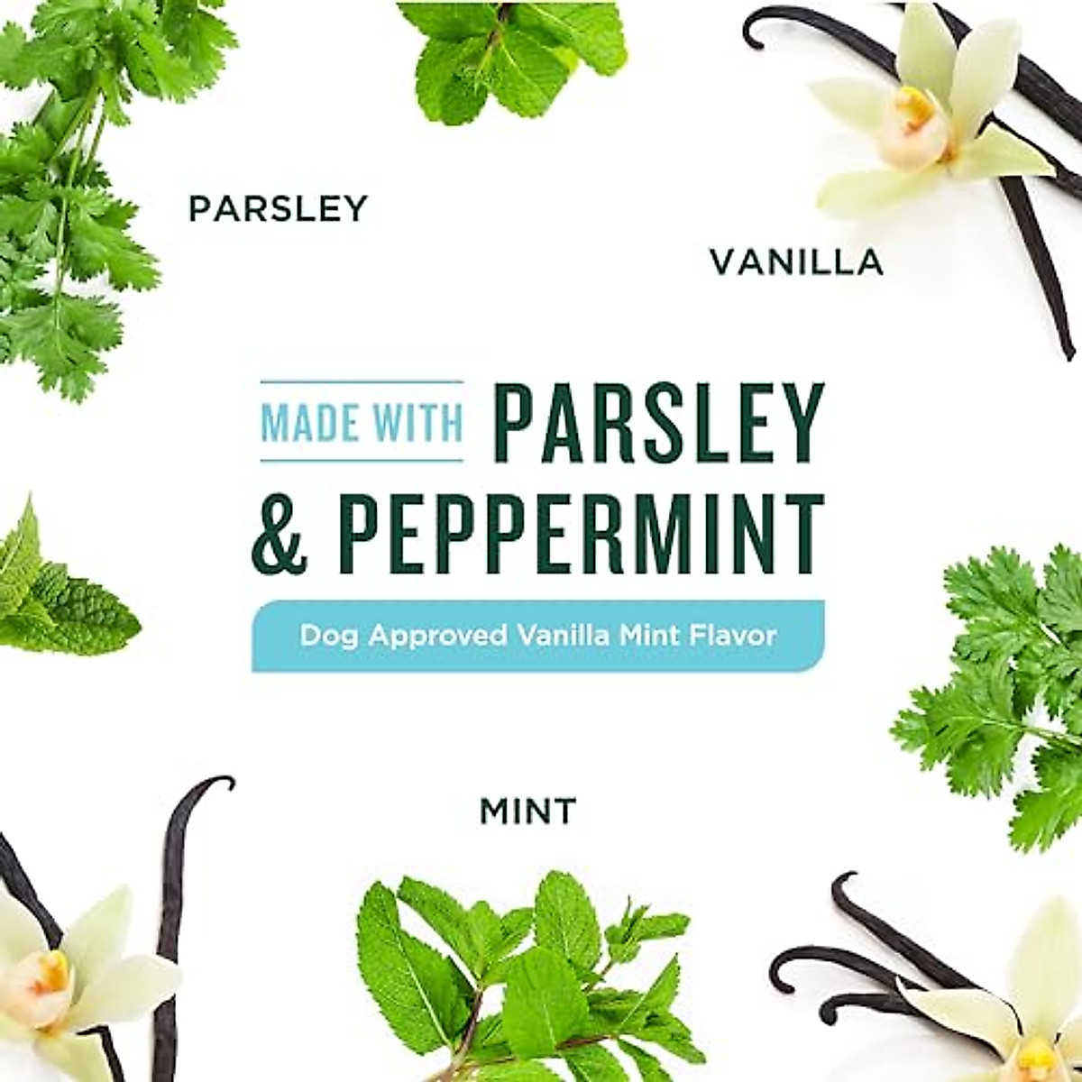 Minties Dental Twists for Dogs, Vet-Recommended Vanilla-Flavored Dental Chews for Medium/Large Dogs over 40 lbs, Dental Treats Clean Teeth, Fight Bad Breath, and Removes Plaque and Tartar, 24 oz