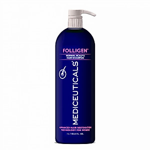 Mediceuticals Folligen Shampoo for Women - Anti-Shedding Shampoo for Women 33.8 oz / 1 Liter
