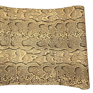 Yifely Snake Skin Print Tabletop Protect Paper Self-Adhesive Shelf Liner Makeup Cabinet Decor 17.7 Inch by 9.8 Feet