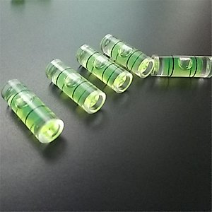 ZSHJGJR Archery Bow Sight Bubble Level Transparent Column Bubble Level Mounting String Level for Archery Replacement Accessories 12/24 pcs (12)