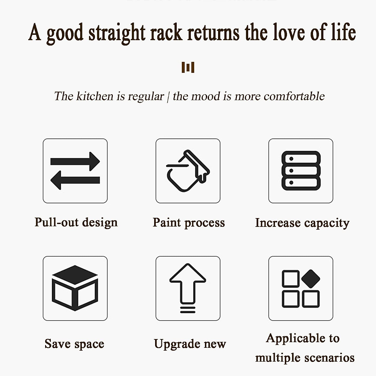 LEAYAN Under Sink Storage Cabinet Organizer Drawer, Under Sink Shelf Organizer Rack Multi-Purpose Under Sink Storage for Bathroom Kitchen Under Sink Rack Shelf, White 39.8x22.4x37.4cm