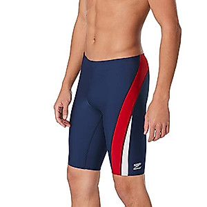 Speedo Launch Splice Jammer Navy/Red/White 38