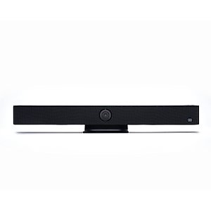 Boom AURA Ultra HD 4K camera conferencing video bar, 120 degree wide angle FOV, beam forming 6 mic array with noise canceling, 2 speakers, AI auto framing and voice speaker tracking, USB plug and play