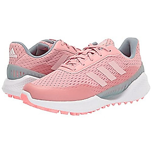adidas Women's SUMMERVENT Spikeless Golf Shoes, Wonder Mauve/Wonder Mauve/Magic Grey, 10