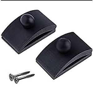 Classy Clamps Wooden Quilt Wall Black Hangers 2 Large + 4 Small Gift Bundle
