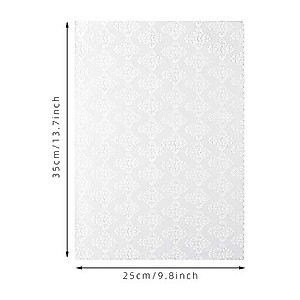 Wax Paper Food Colored Candy Wax Baking Greaseproof Wrapping Paper 100 pcs for Christmas 9.84 x 13.77 inches